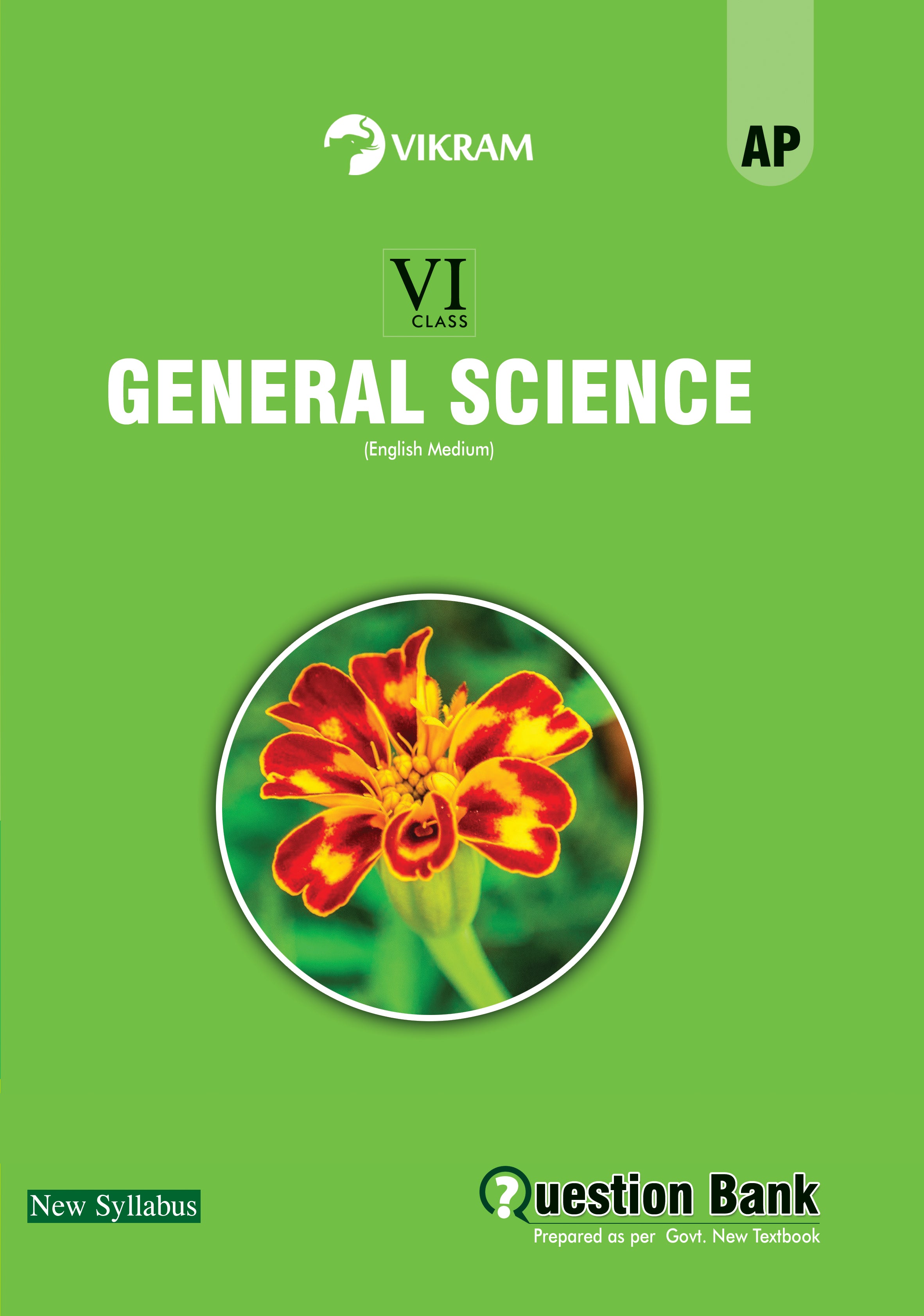 6th Class GENERAL SCIENCE (English Medium) Question Bank Andhra Pradesh