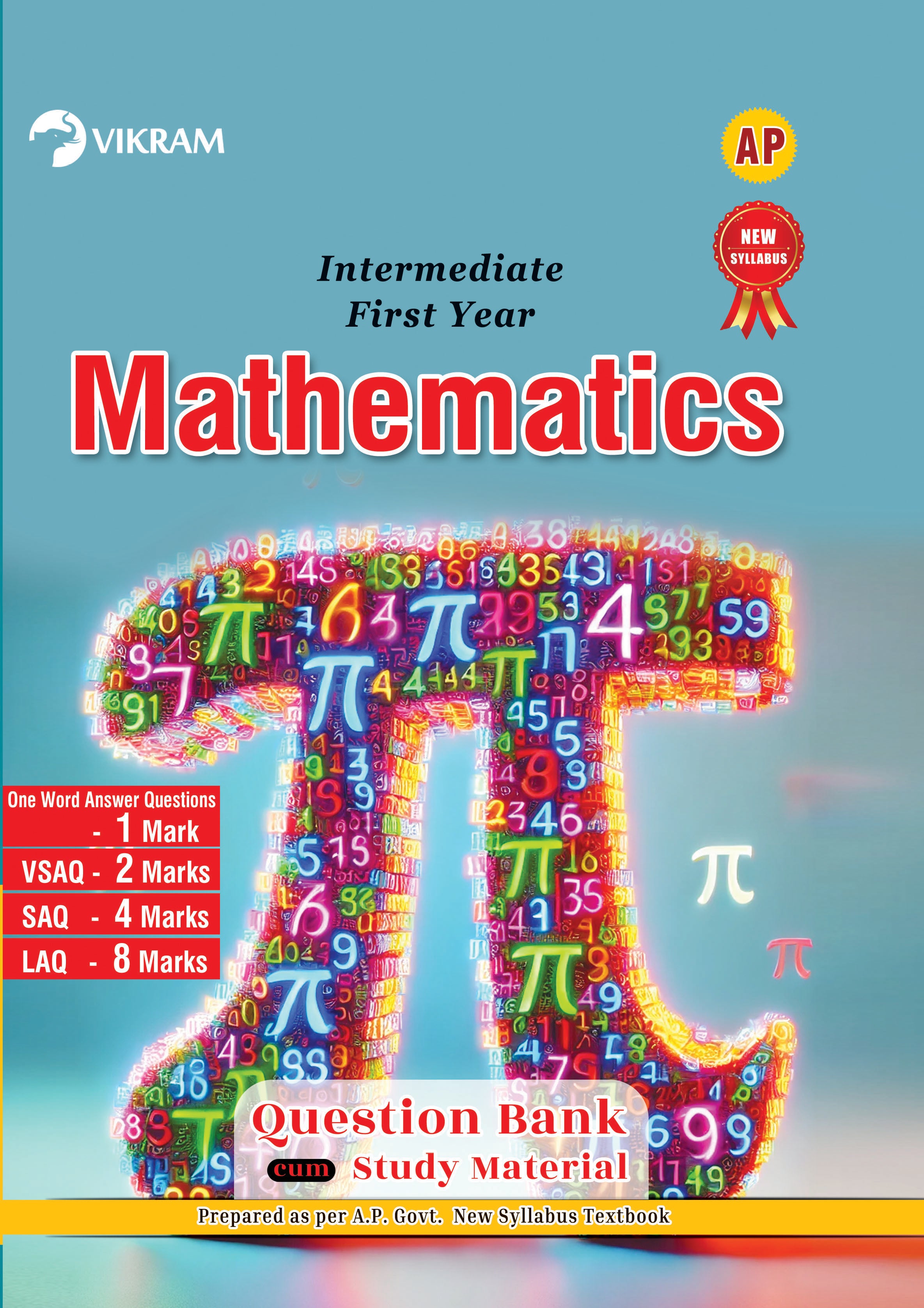 Intermediate - Mathematics (English Medium) Question Bank and Study Ma ...
