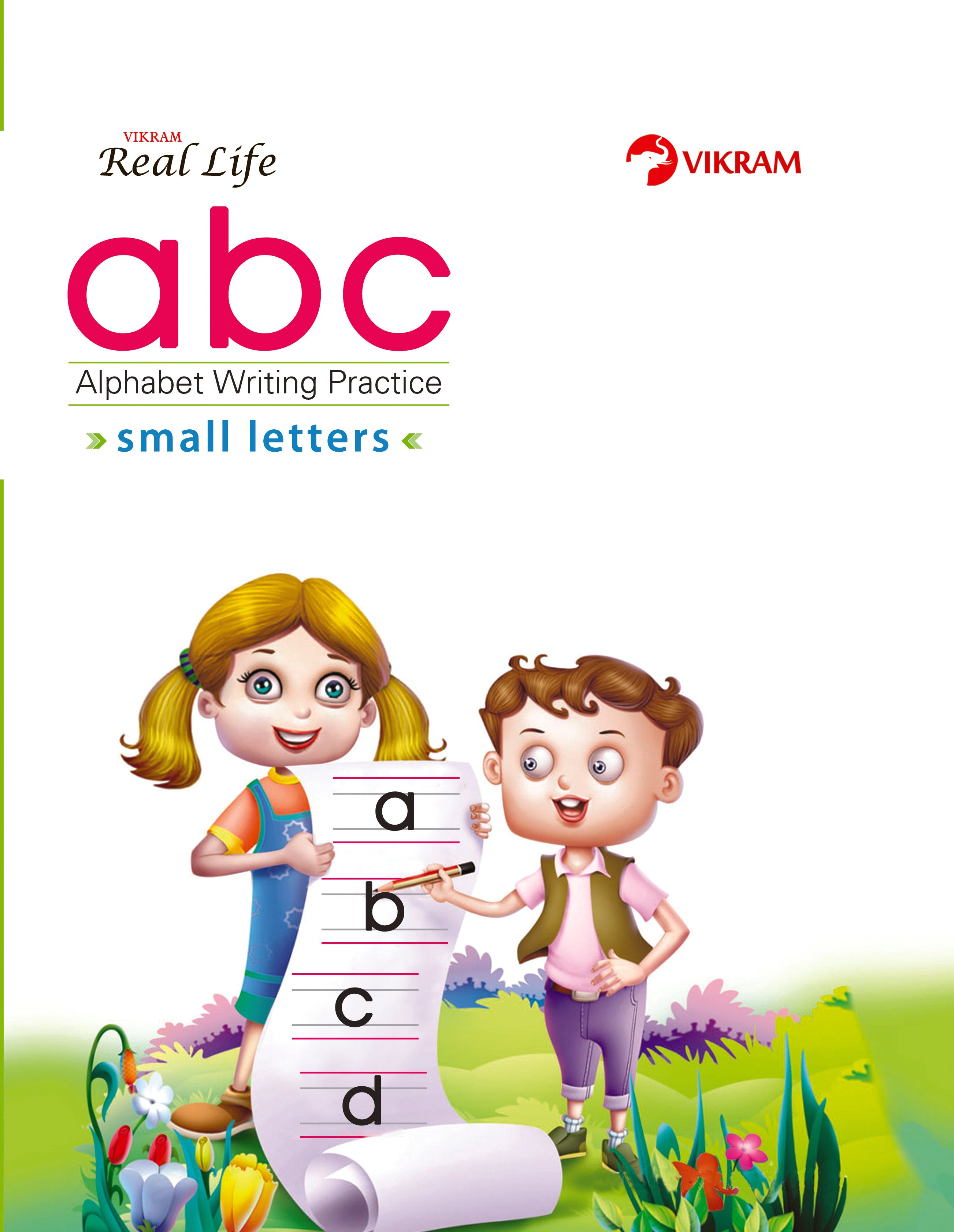 Real Life abc - small (Alphabet Writing Practice) – Vikram Books