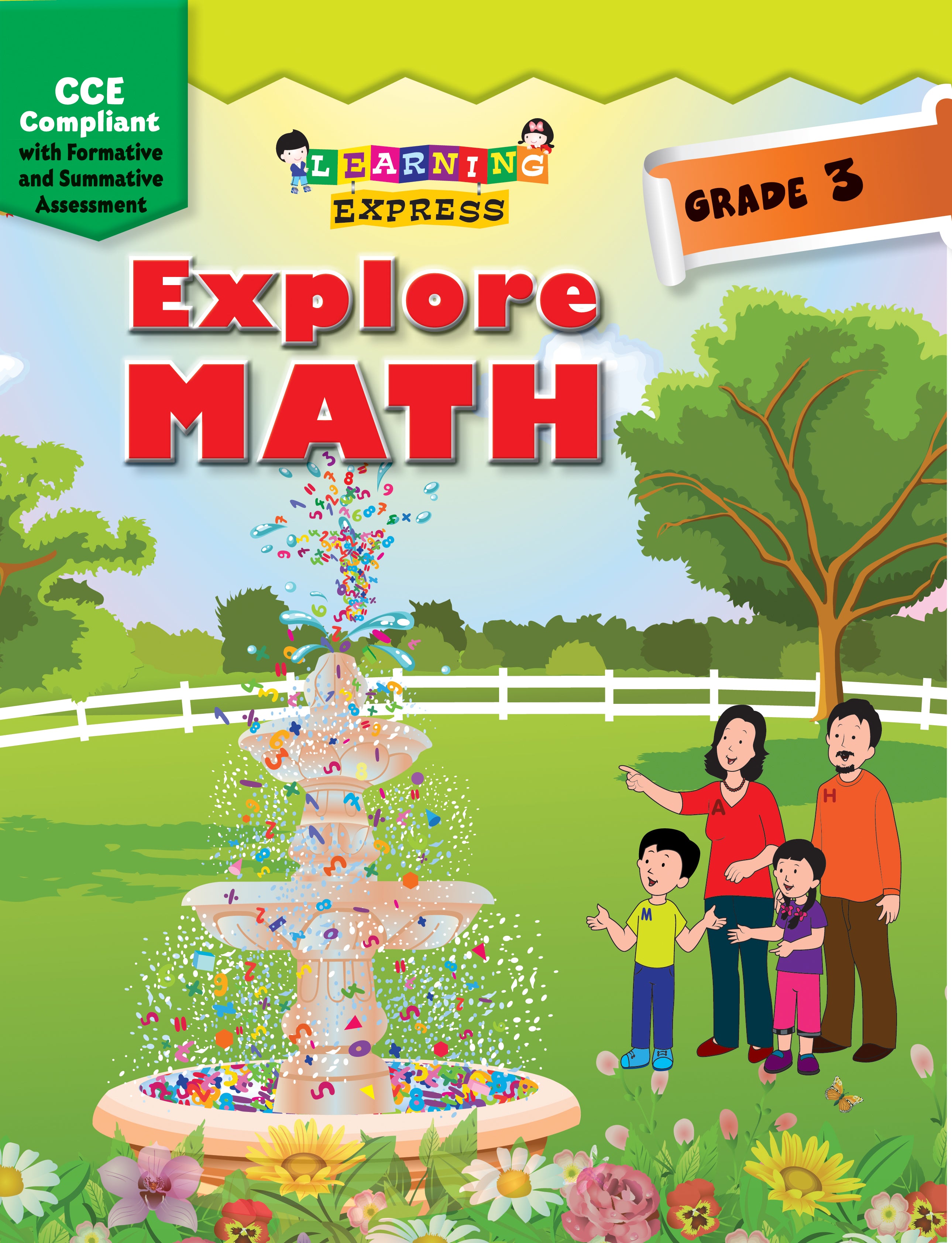Vikram Learning Express Explore MATH - Text Book Grade - 3